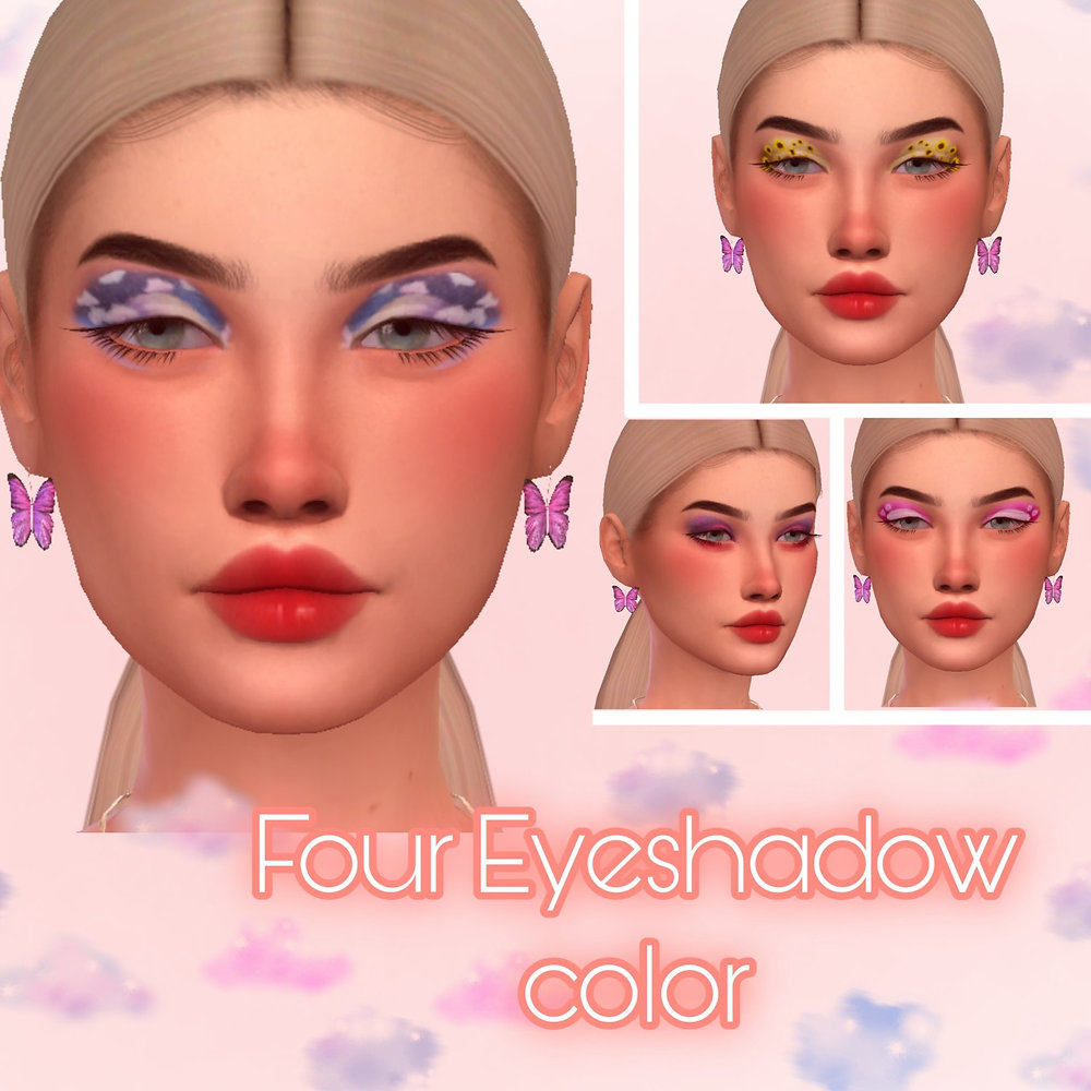 The Sims 4 Eye shadow aesthetic