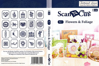 Tattered Lace - Scan N Cut - Flowers & Foliage USB. | laneyscrafts