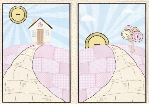 Kanban - Patchwork Pals A4 Topper Sheet - Patchland Blue Sky M-A-T ...