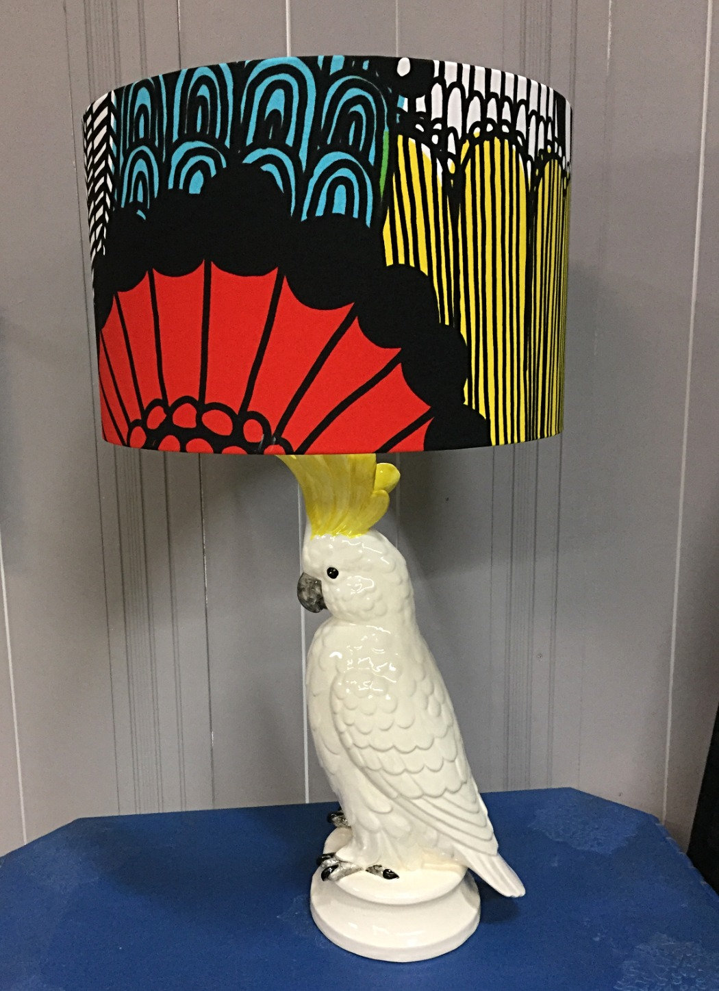 Sulphur Crested Cockatoo Table Lamp