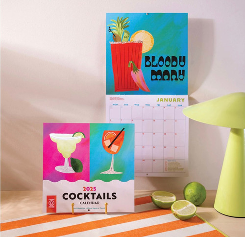 Calendr Cocktails Calendar | Siop Del