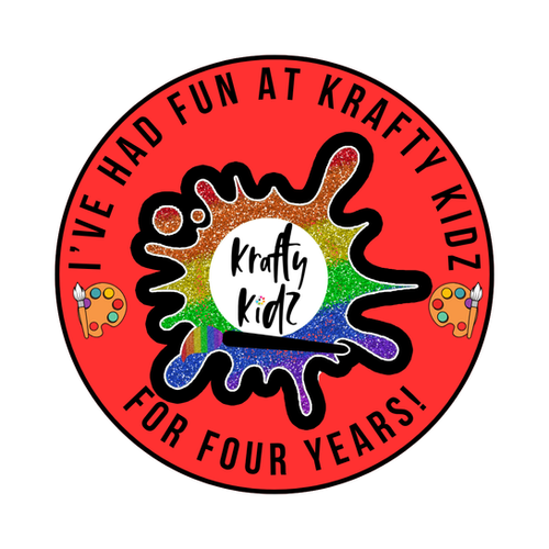 Replacement 4-year badge | Krafty Kidz
