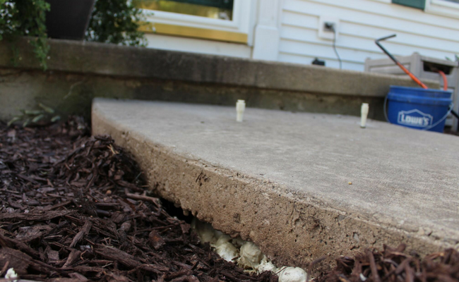 What Causes Sunken Concrete?