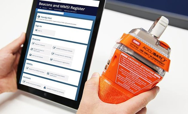 Keep your EPIRB registration information up-to-date