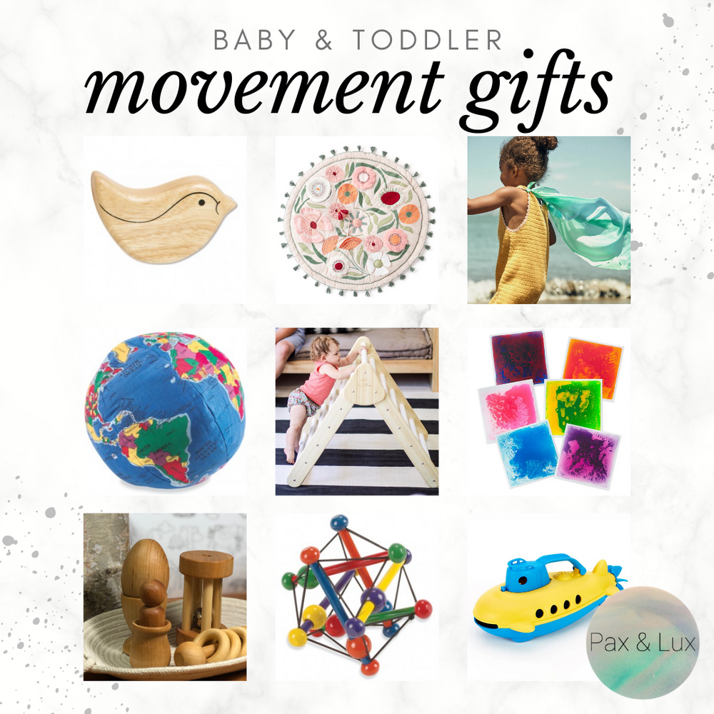 Baby and Toddler Movement Gifts List