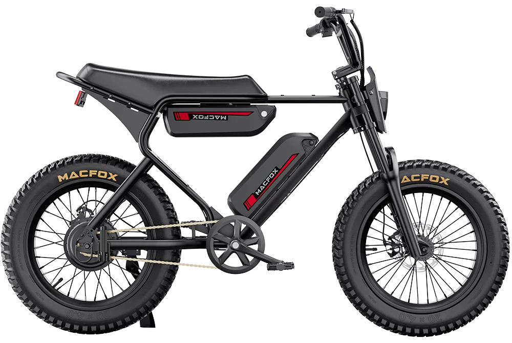 Macfox X1S Electric Commuter Bike Dual Battery | E Bike A Go Go