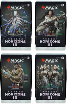 Modern Horizons 3 Commander-Deck – Set aus allen 4 Decks - deutsch | Magic-Bros