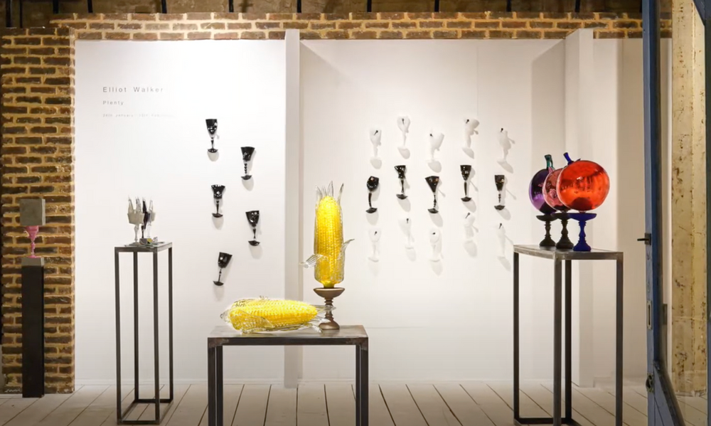 Netflix Series, Blown Away, Elliot Walker's new glass art show.