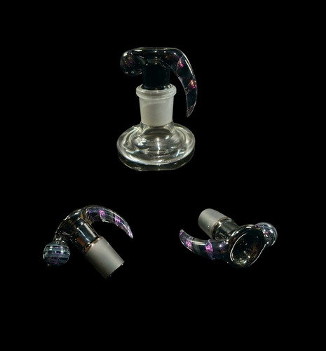 Amorphous Symphony 18mm Flower Slide W/ 4 Hole Screen | Highly Elevated