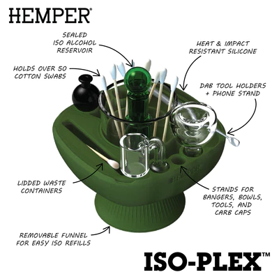 Hemper IsoPlex Alcohol & Dab Station | Highly Elevated