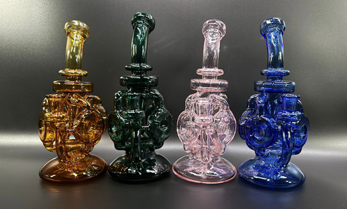 Quad Donut Recycler Rig | Highly Elevated