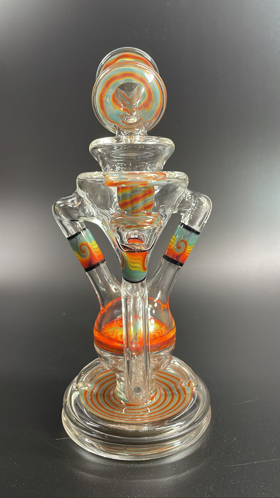 Moo Glass X Mitchell Glass Watch Tower #12 w/ Bubble Cap | Highly Elevated