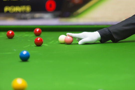 Snooker Balls in Order (Order of play in snooker)