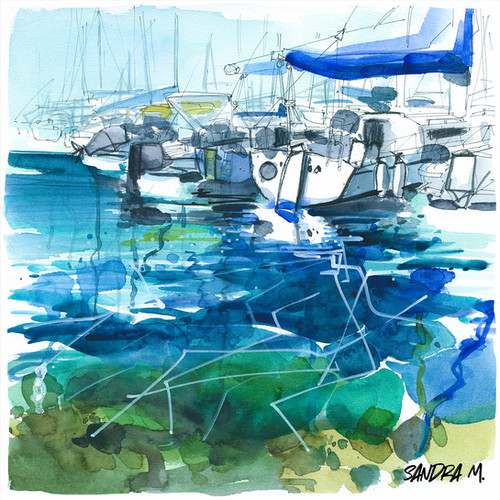 Au grand port | Sandra Roussy Menia