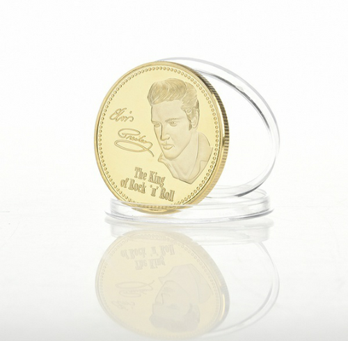 Elvis Presley 24K Gold Coin | pockettreasures