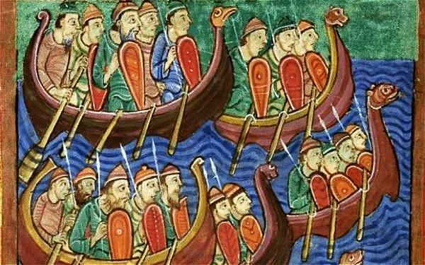 Frisian Foreign Fighters returning from Viking war bands