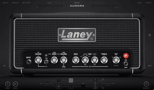 Laney Digbeth Plugin Bass Amp Simulator Software VST AU AAX Digital ...