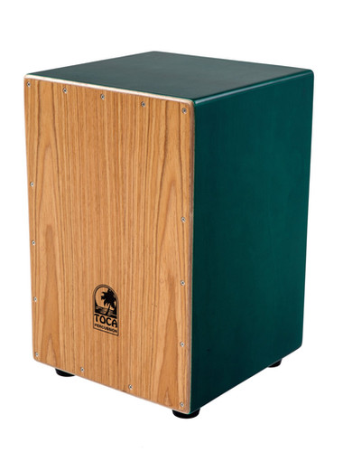 Vibrant Toca Colorsound Green Cajon Drum: Portable Percussion ...