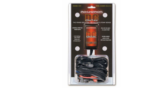Rocktron DC OnTap Universal Stomp Box Power Supply for Multiple Guitar ...