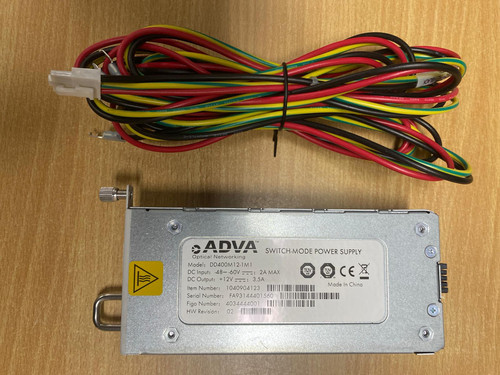 OSA5421 3m DC Cable with ADVA/OSA DC power supply | TTS estore