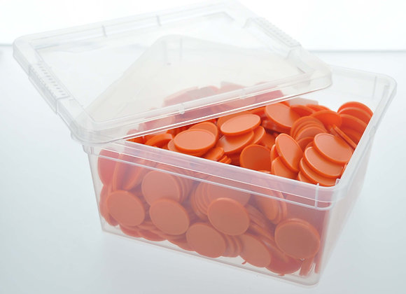 Token Storage Box - Empty - Holds 500 29mm Tokens | toucospring2017