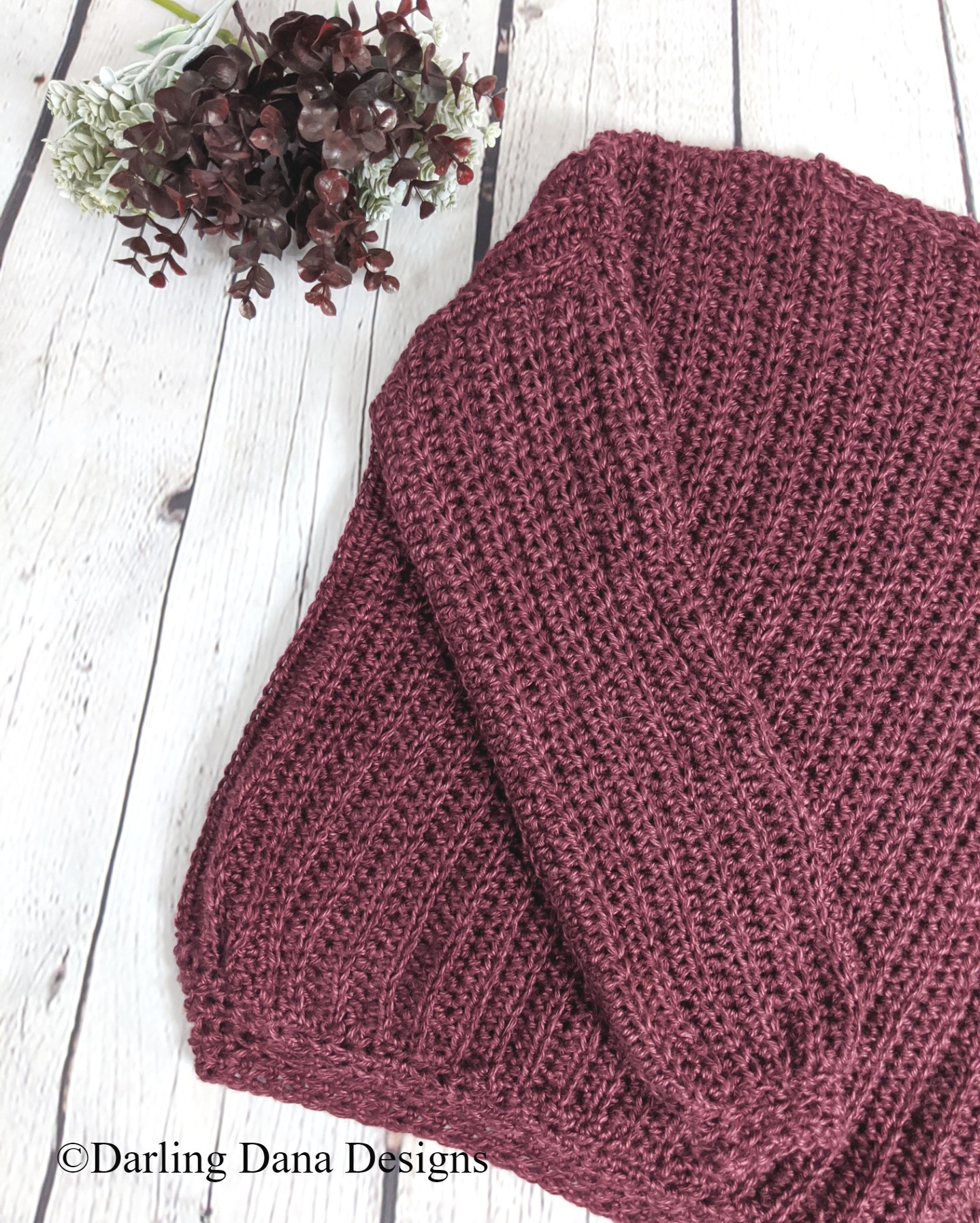 Cuddle Up Oversized Sweater Free Crochet Pattern