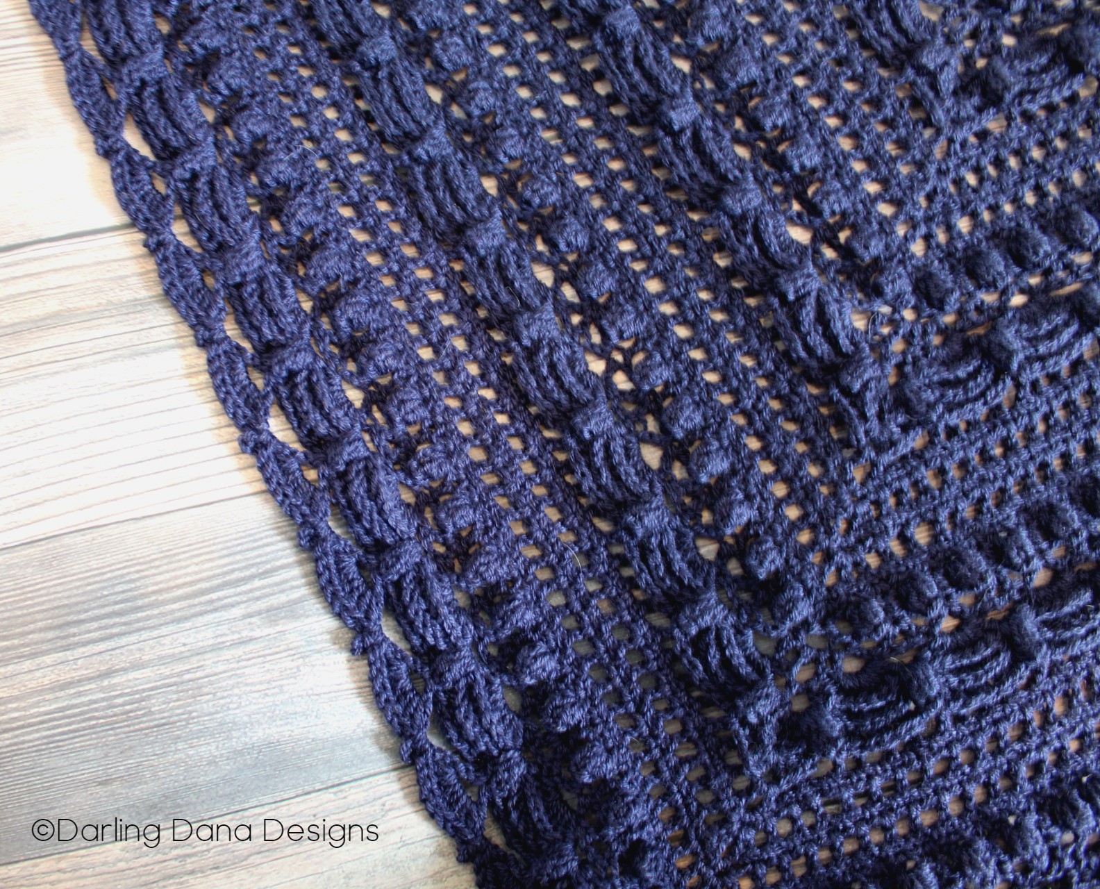 Lost in Time Shawl Free Crochet Pattern