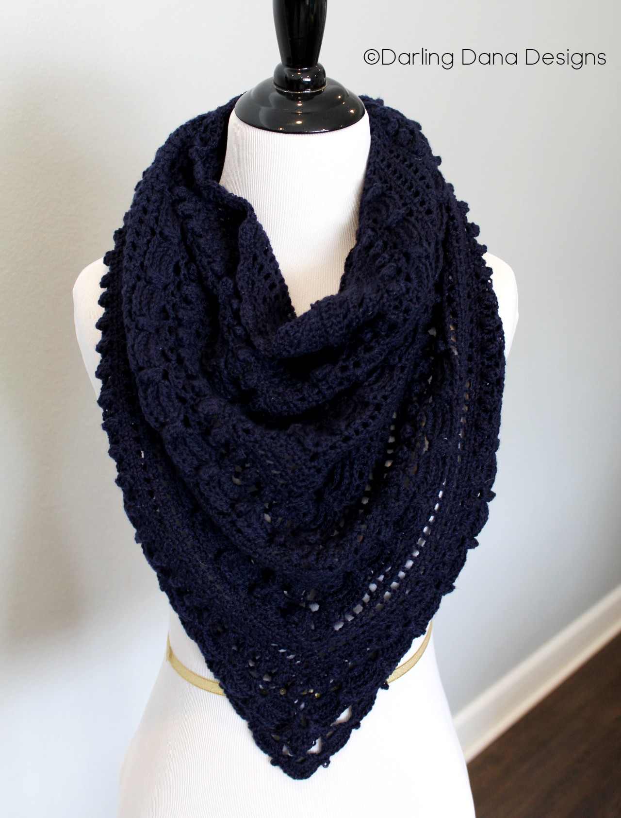 Lost in Time Shawl Free Crochet Pattern