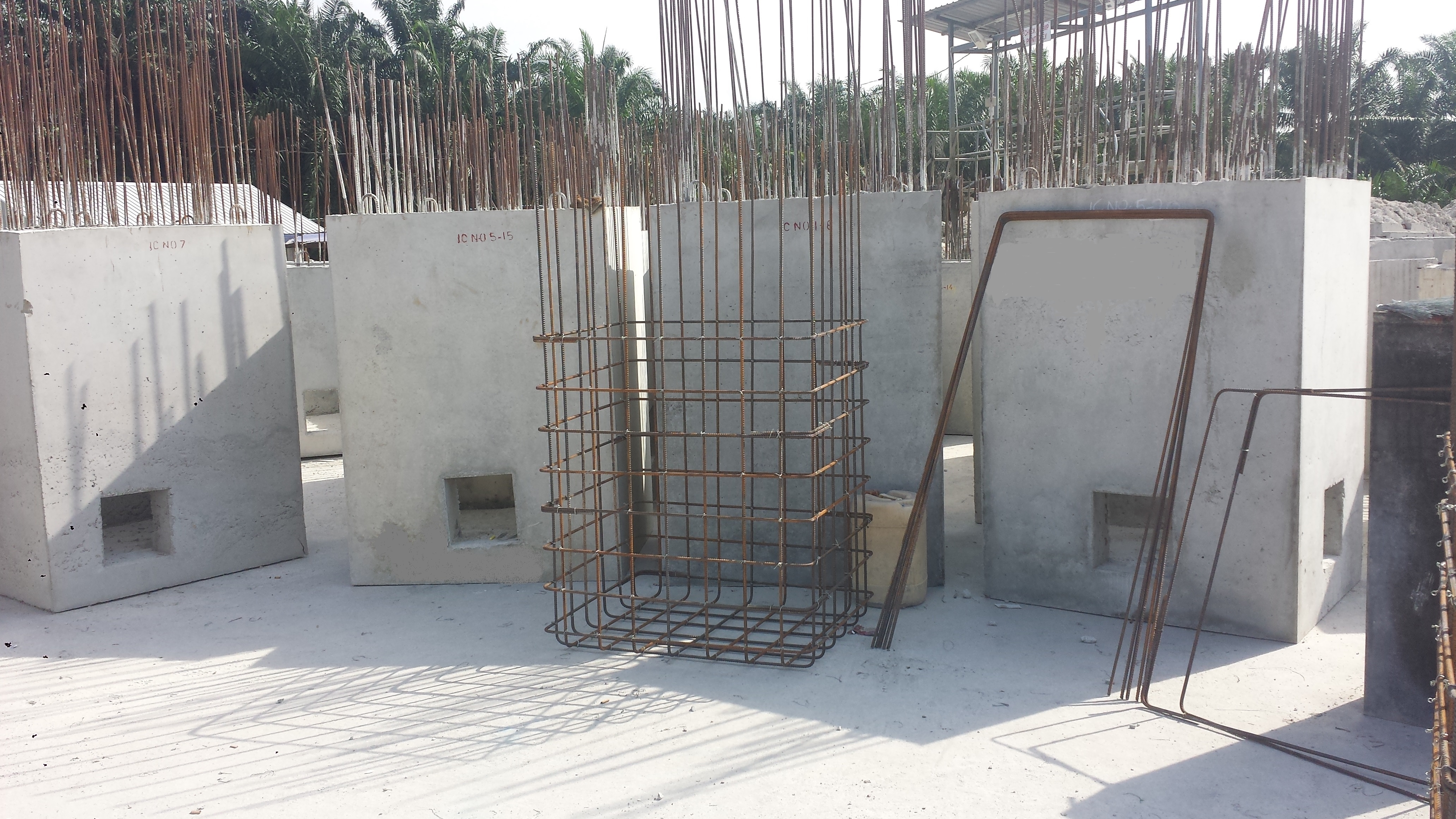 PE Materials - Supply Precast IC Sumps, Concrete Base, Gratings, etc.