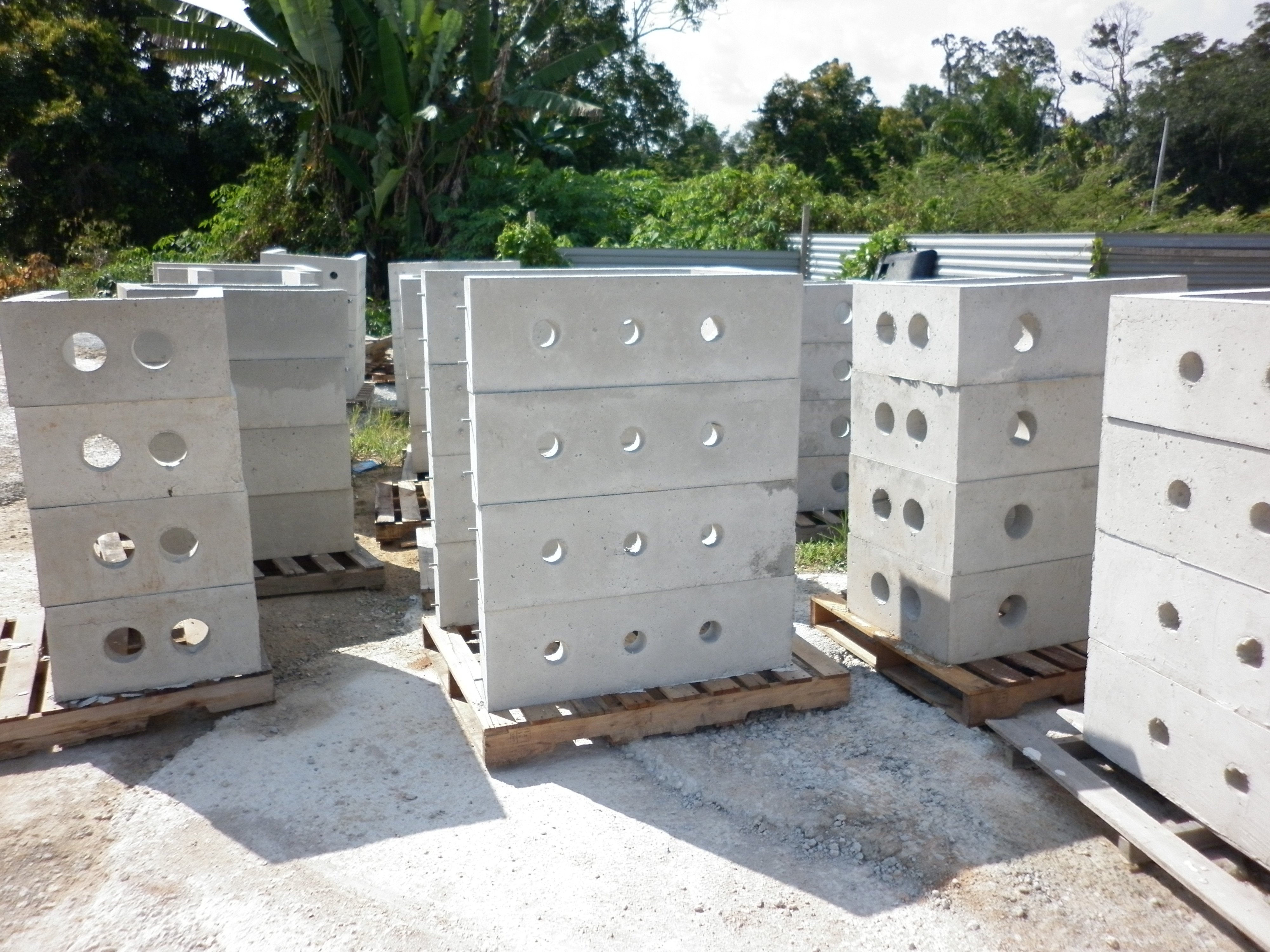 PE Materials - Supply Precast IC Sumps, Concrete Base, Gratings, etc.