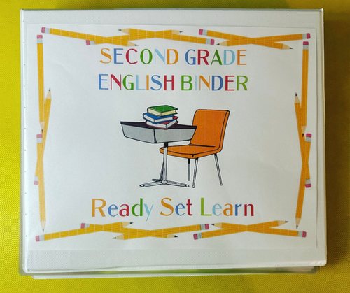 Second Grade English Binder | ReadySetLearn