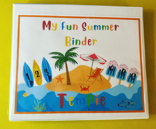 My Summer Binder | ReadySetLearn