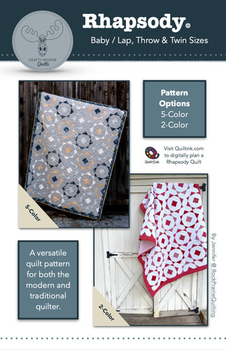 Rhapsody Printed Booklet | Crafty Moose Quilts