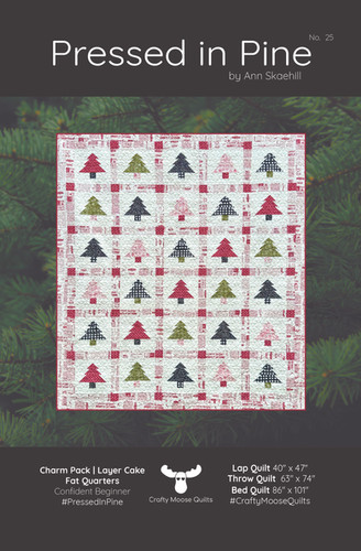 #25 Wholesale Pressed in Pine | Crafty Moose Quilts