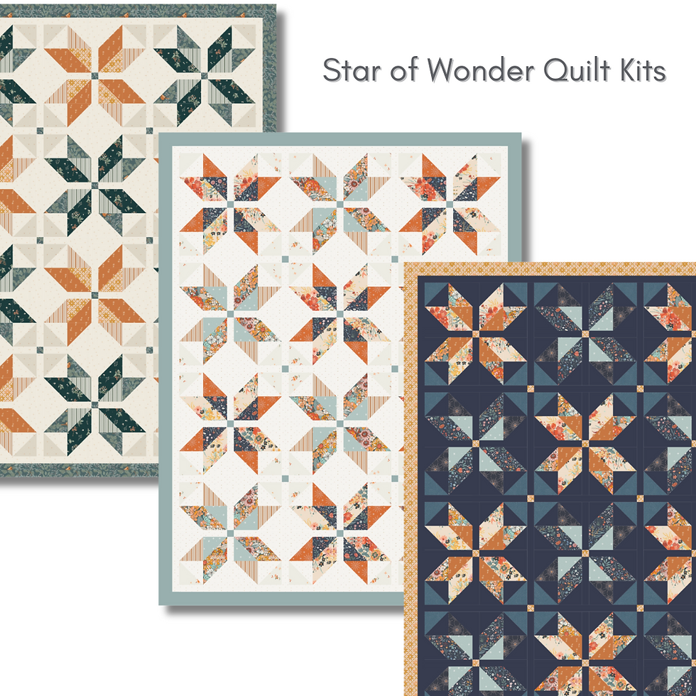 Star of Wonder Quilt Kits | Crafty Moose Quilts