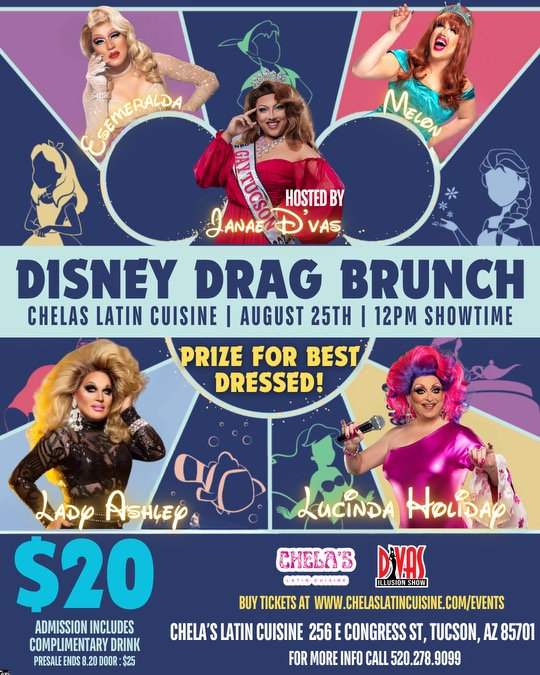 Disney Drag Brunch | Chelas Latin Cuisine