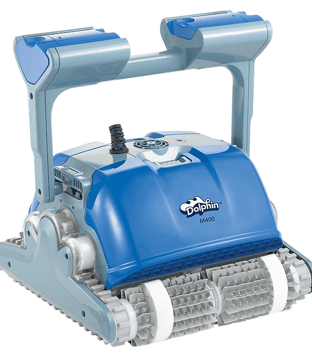 Balayeuse Dolphin M400 pour piscine creusée de Maytronics - 1999,00$ | Sel-Eau-Tech