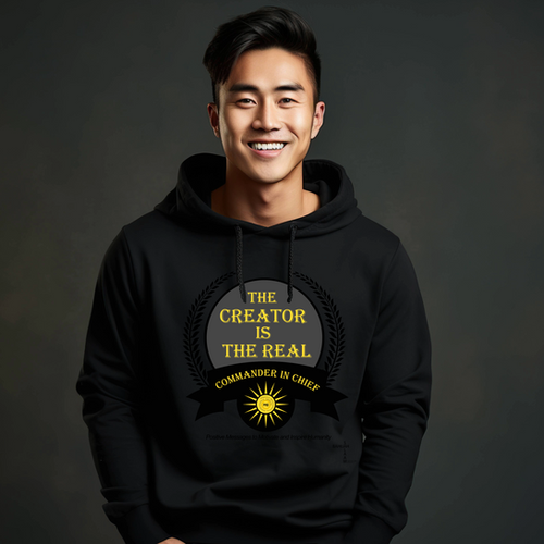 The Creator is the Real Commander in Chief Heavy Blend™ Hooded ...