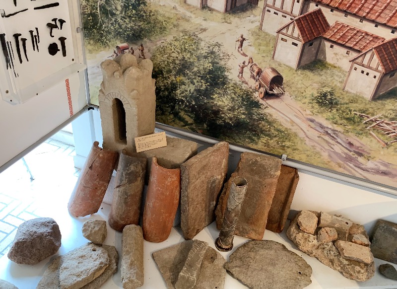 Visiting the Rockbourne Roman Villa