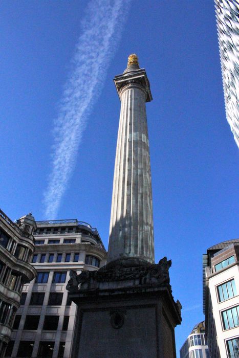 Visiting Pudding Lane and the Monument to the Great Fire of London