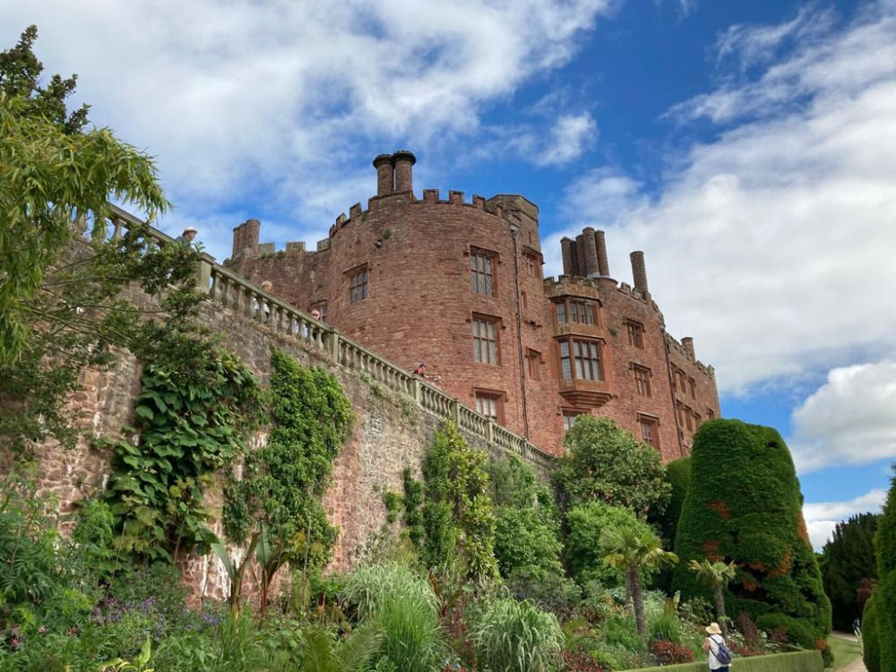 A visit to Powis Castle and Gardens, Wales