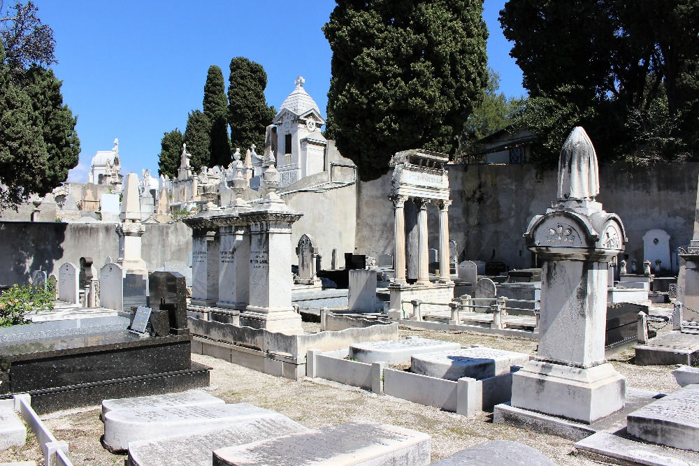 Israelite Cemetery and the Holocaust Memorial in Nice, France