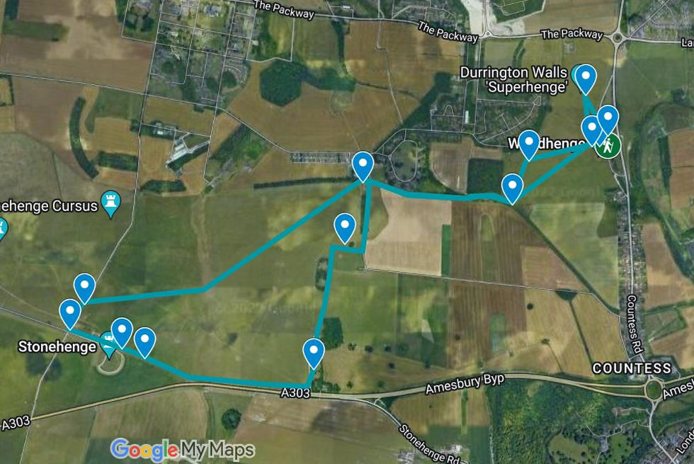 Woodhenge to Stonehenge Walk and see both for free 2022