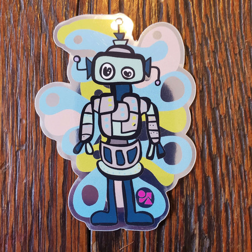 ROBOT Sticker by @KLEQUE_METHOD (NEW! Local) | CAVITY CuriosityShop
