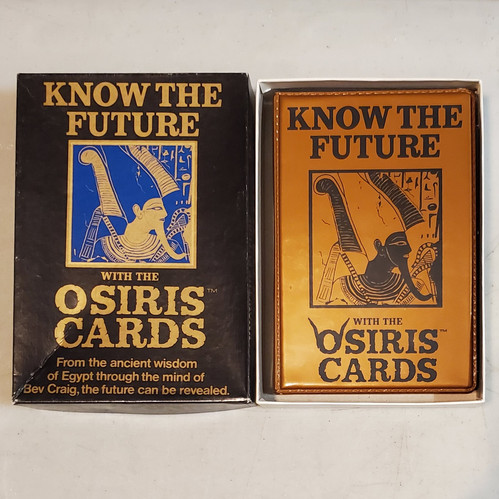 1980 KNOW THE FUTURE with the OSIRIS CARDS - Vintage Box Set | CAVITY ...
