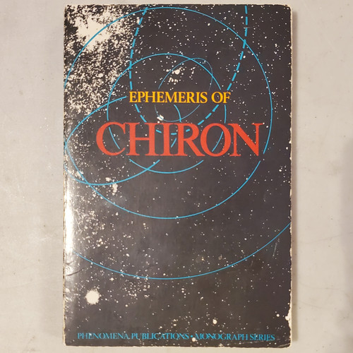EPHEMERIS OF CHIRON - Softcover Book | CAVITY CuriosityShop
