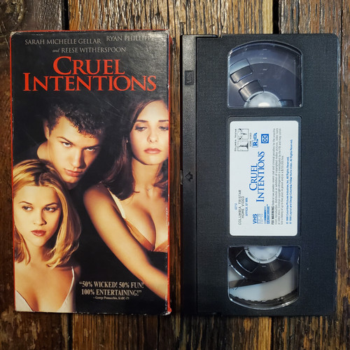 CRUEL INTENTIONS - VHS Tape | CAVITY CuriosityShop