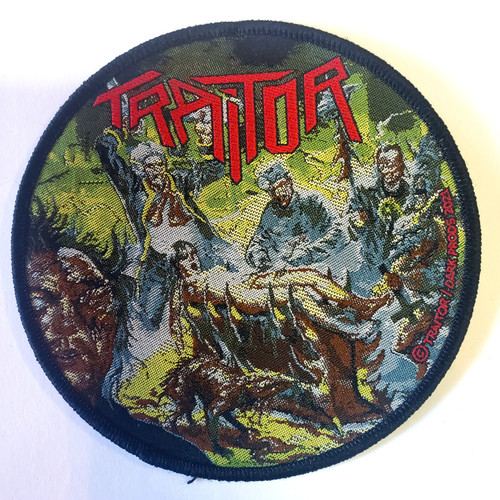 TRAITOR - CIrcle Embroidered Patch | CAVITY CuriosityShop