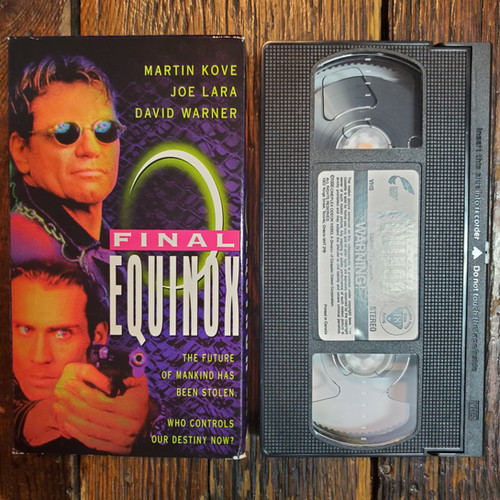 FINAL EQUINOX - VHS Tape | CAVITY CuriosityShop