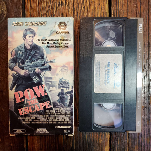P.O.W. THE ESCAPE - VHS | CAVITY CuriosityShop